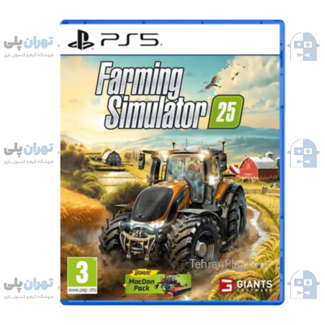 بازی Farming Simulator 25 برای PS5 - تهران پلی
