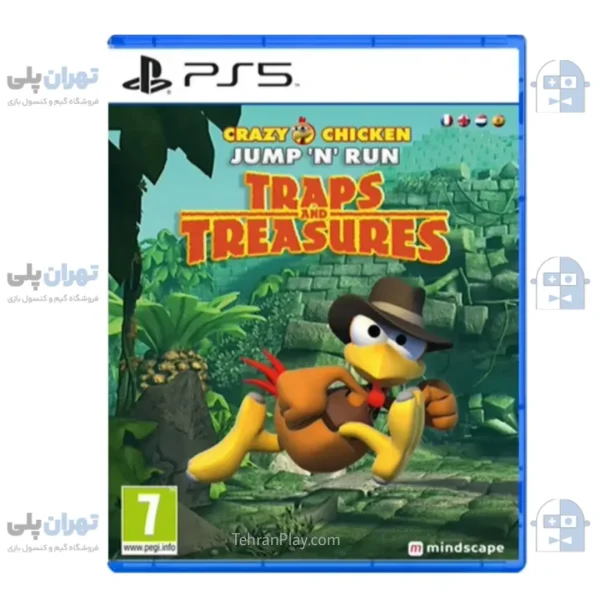 خرید بازی Crazy Chicken Jump n Run Traps And Treasures برای PS5 - پک ...